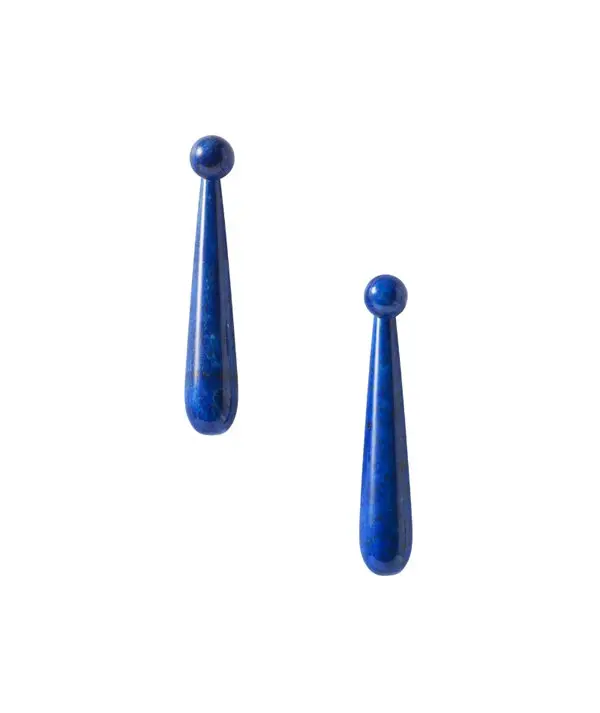 SOPHIE BUHAI Angelika Lapis Lazuli Earrings - Blue