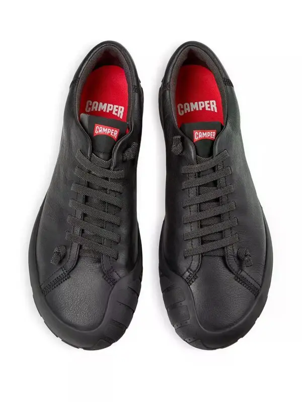Camper Peu Path+ Leather Sneakers - Black