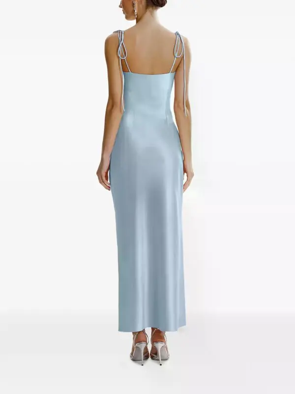 FRAMBOISE Darren Sleeveless Maxi Dress - Blue