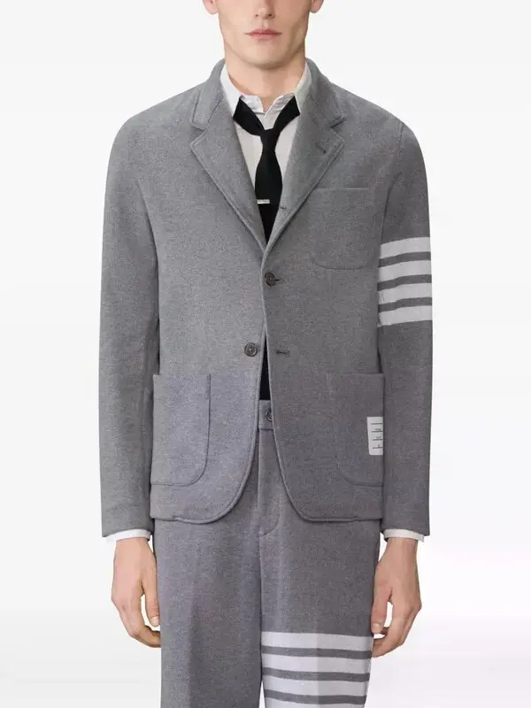 Thom Browne 4-bar Blazer - Grey