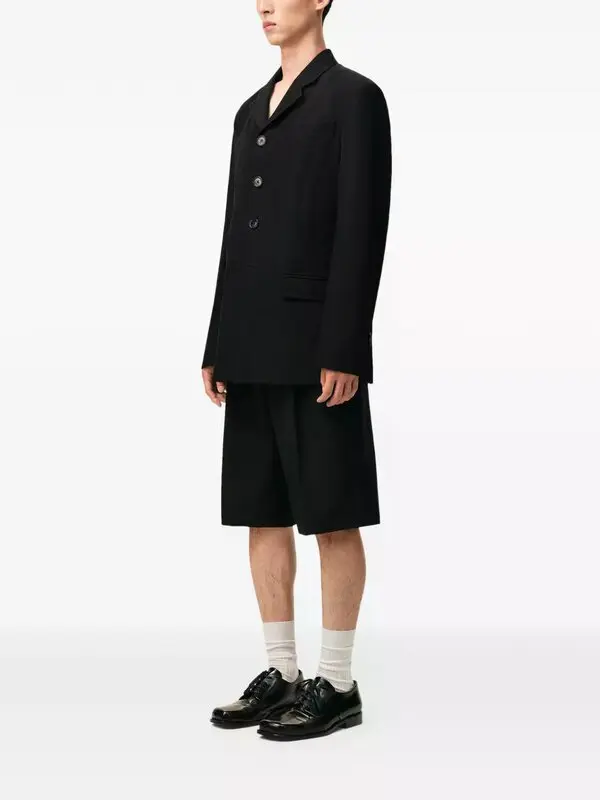 AMI Paris New Wool Single Breasted Straight Jacket