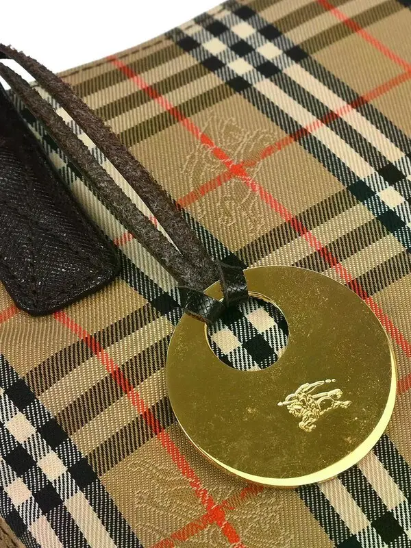 Burberry 1990-2000s House Check Tote - Neutrals