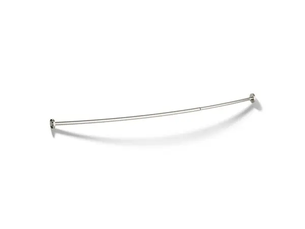 KOHLER Expanse Curved Shower Rod - Vibrant Polished Nickel