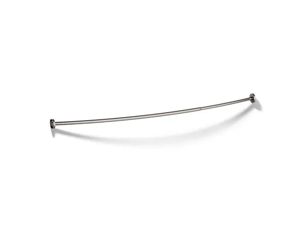 KOHLER Expanse Curved Shower Rod - Vibrant Titanium
