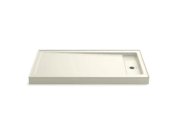KOHLER Bellwether 60" X 34" Alcove Shower Base, Right Offset Drain - One-color