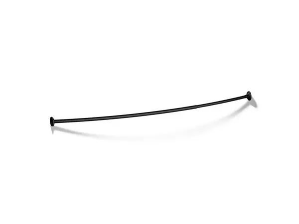 KOHLER Expanse Curved Shower Rod - Matte Black