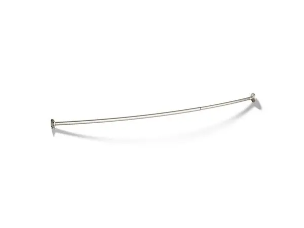 KOHLER Expanse Curved Shower Rod - Vibrant Polished Nickel