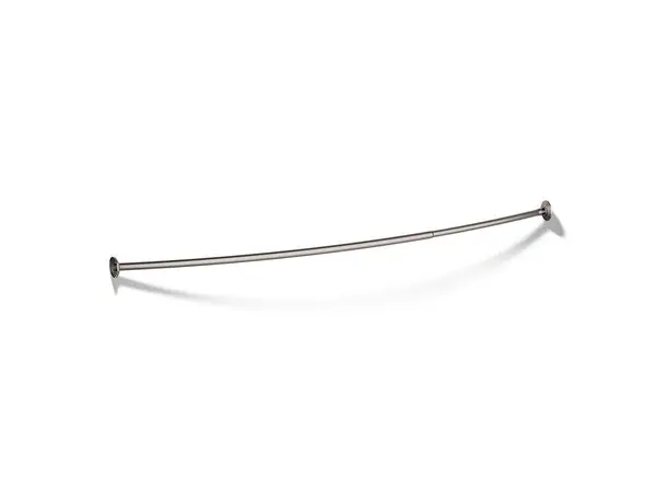 KOHLER Expanse Curved Shower Rod - Vibrant Titanium