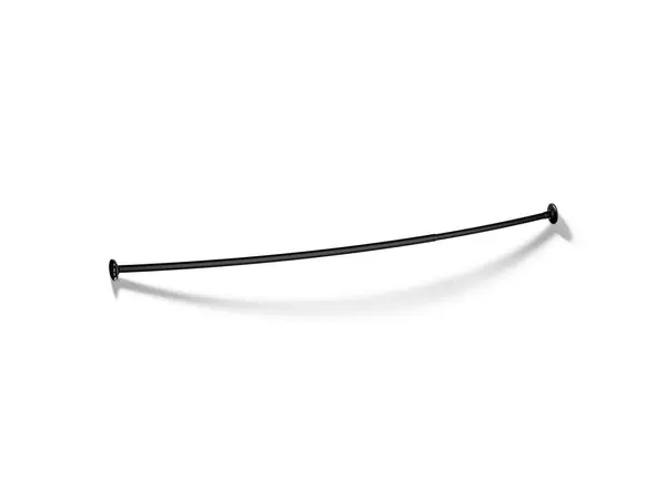 KOHLER Expanse Curved Shower Rod - Matte Black