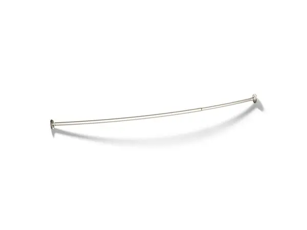 KOHLER Expanse Curved Shower Rod - Vibrant Brushed Nickel