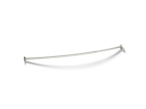 KOHLER Expanse Curved Shower Rod - Vibrant Polished Nickel