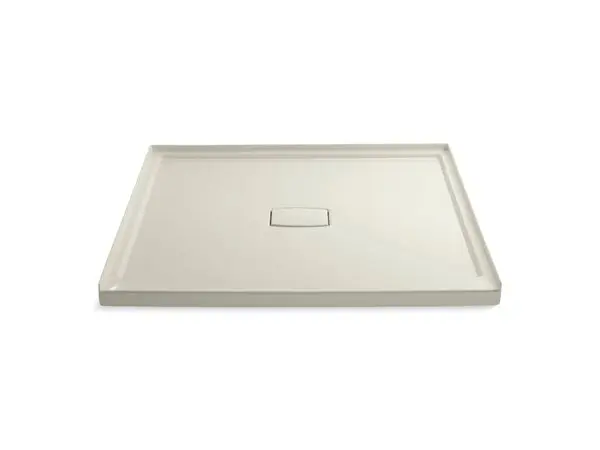 KOHLER Archer 60" X 60" Alcove Shower Base, Center Drain - One-color