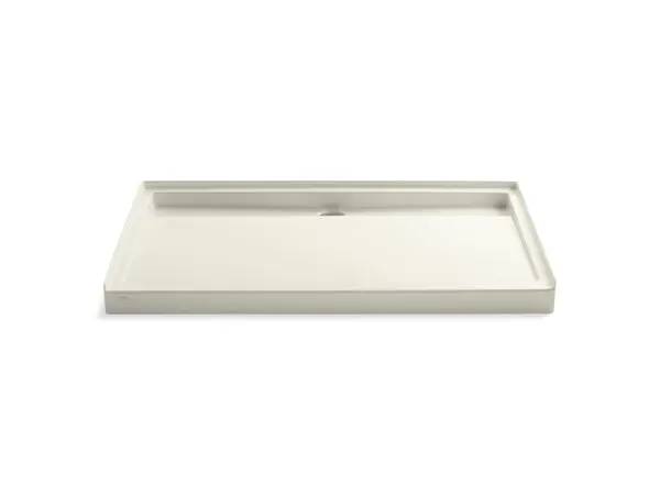 KOHLER Groove 60" X 36" Alcove Shower Base, Center Drain - One-color
