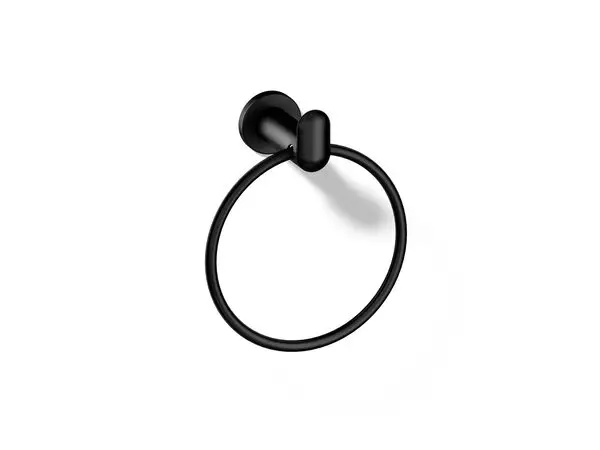 KOHLER Kumin Towel Ring - Matte Black