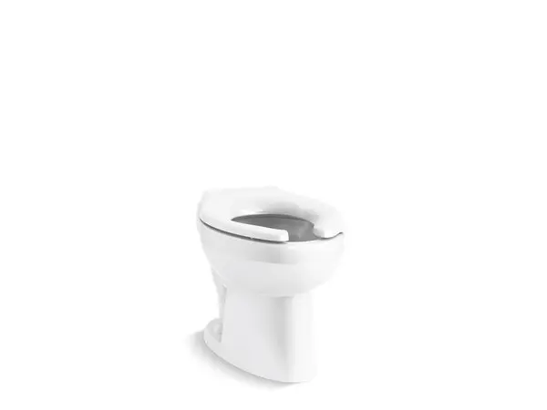 KOHLER Wellcomme Ultra Floor-mount Rear Spud Flushometer Bowl - One-color