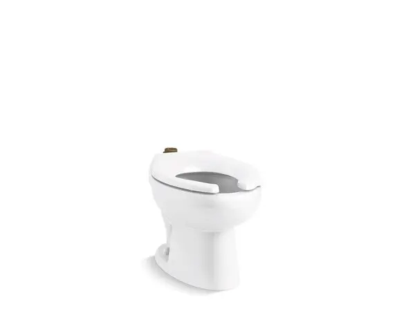 KOHLER Juvenile Ultra Floor-mount Top Spud Antimicrobial Flushometer Bowl - One-color