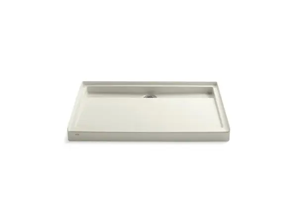 KOHLER Groove 48" X 36" Alcove Shower Base, Rear Center Drain - One-color