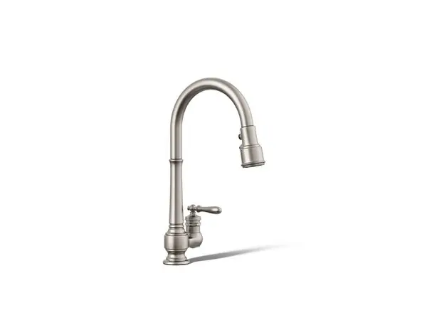 KOHLER Artifacts Pull-down Kitchen Sink Faucet With Three-function Sprayhead - One-color
