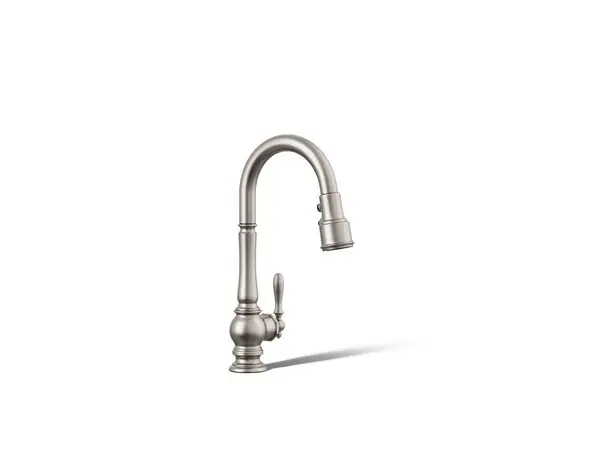 KOHLER Artifacts Pull-down Kitchen Sink Faucet With Three-function Sprayhead - One-color