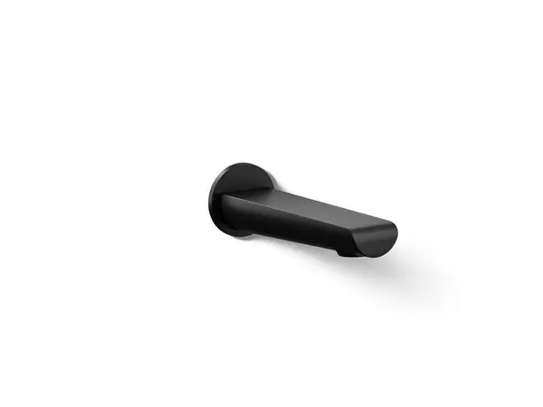 KOHLER Avid Wall-mount Bath Spout - Matte Black