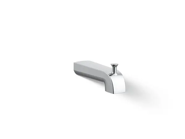 KOHLER Pitch Wall-mount Diverter Bath Spout - Polished Chrome