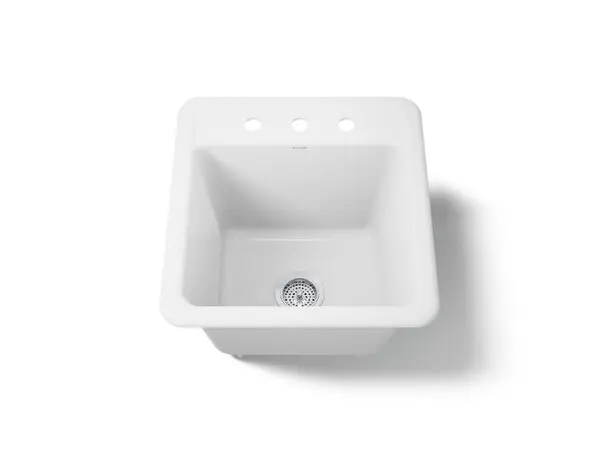 KOHLER Park Falls 21" Top-/undermount Single-bowl Utility Sink - One-color