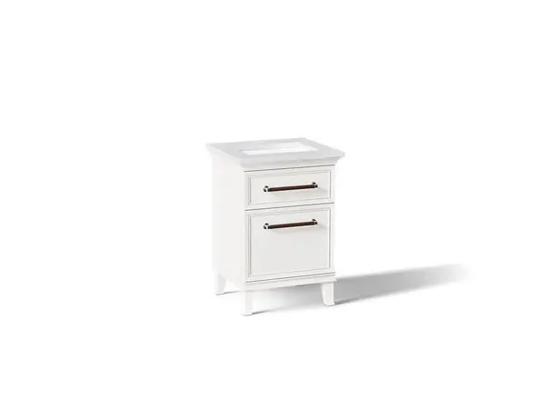 KOHLER Artifacts 24" Bathroom Vanity Cabinet With Sink And Quartz Top - One-color