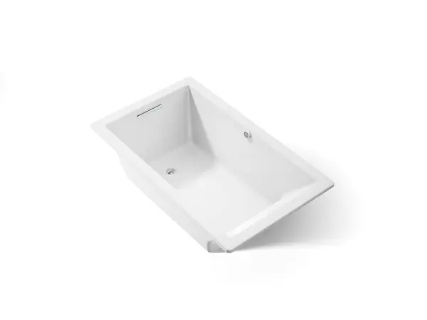 KOHLER Underscore 60" X 36" Drop-in Bath With Bask Heated Surface - One-color