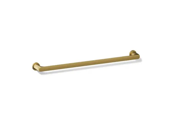 KOHLER Avid 24" Towel Bar - Vibrant Brushed Moderne Brass