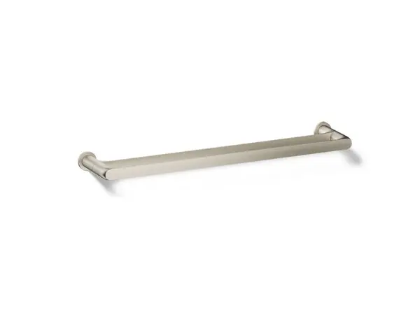 KOHLER Avid 24" Double Towel Bar - Vibrant Brushed Nickel