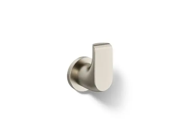 KOHLER Avid Robe Hook - Vibrant Brushed Nickel