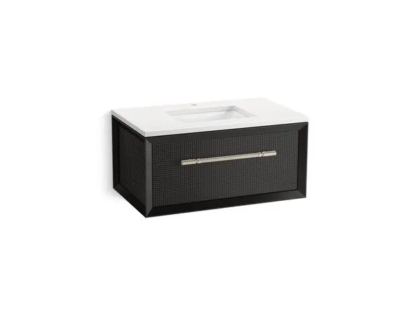 KOHLER Enivo 36" Wall-hung Bathroom Vanity Cabinet With Sink And Quartz Top - One-color