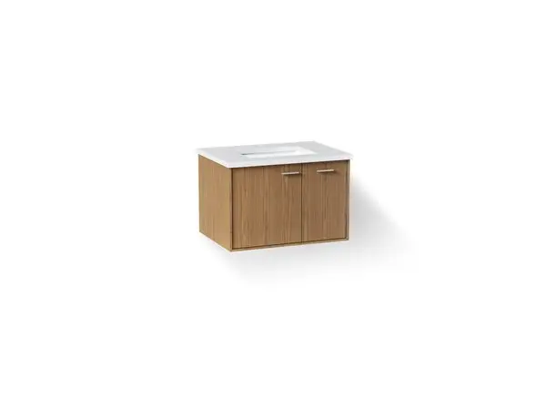 KOHLER Jute 31" Wall-hung Bathroom Vanity Cabinet With Sink And Quartz Top - One-color