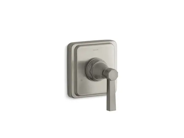 KOHLER Pinstripe Pure Mastershower Transfer Valve Trim Lever Handle - Vibrant Brushed Nickel