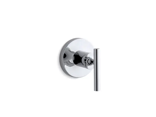 KOHLER Purist Mastershower Transfer Valve Trim With Lever Handle - Polished Chrome