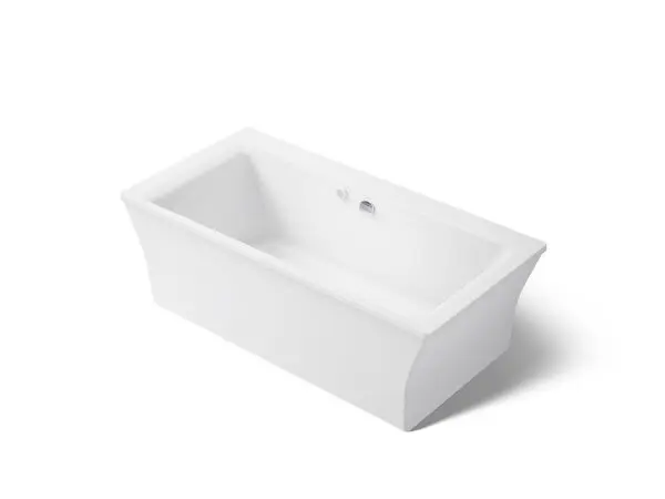 KOHLER Stargaze 72" X 36" Freestanding Heated Bubblemassage Air Bath With Fluted Shroud - One-color