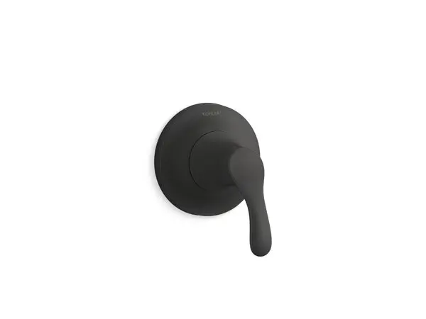 KOHLER Simplice Mastershower Transfer Valve Trim - Matte Black