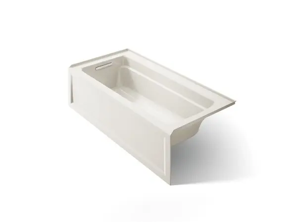 KOHLER Archer 66" X 32" Alcove Bath, Left Drain - One-color