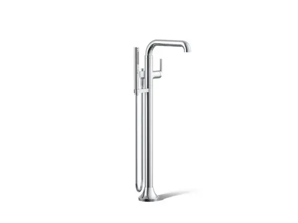 KOHLER Tone Floor-mount Bath Filler Trim With Handshower - One-color