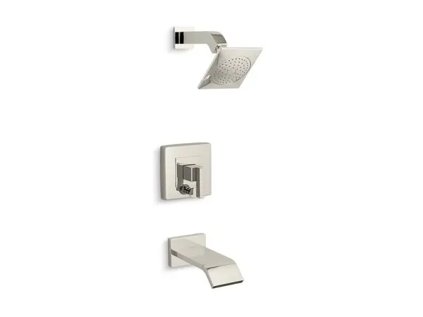KOHLER Loure Rite-temp Bath And Shower Trim Kit With Push-button Diverter, 2.5 Gpm - One-color