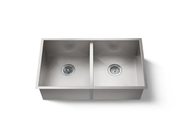 KOHLER Lyric 32" Undermount Double-bowl Kitchen Sink - One-color