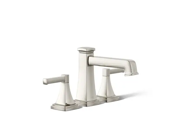 KOHLER Riff Deck-mount Bath Faucet Trim With Diverter - Vibrant Polished Nickel