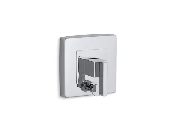KOHLER Loure Rite-temp Valve Trim With Push-button Diverter - Polished Chrome