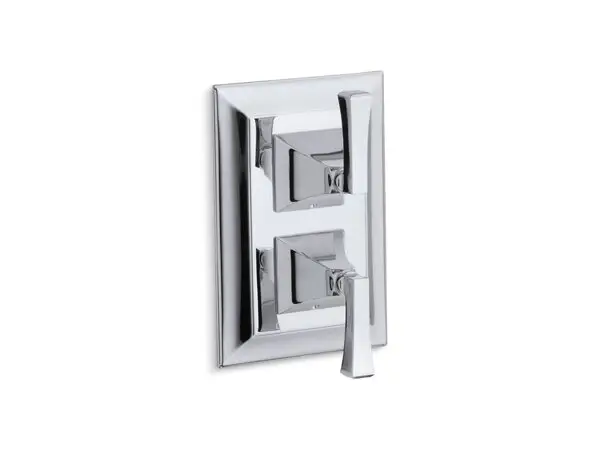 KOHLER Memoirs Stately Mastershower Temperature And Volume Control Valve Trim - Polished Chrome