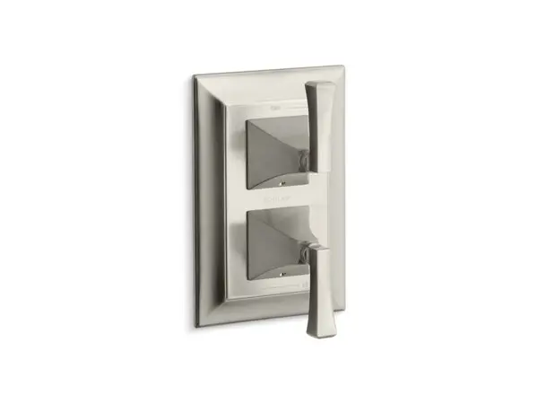 KOHLER Memoirs Stately Mastershower Temperature And Volume Control Valve Trim - Vibrant Brushed Nickel