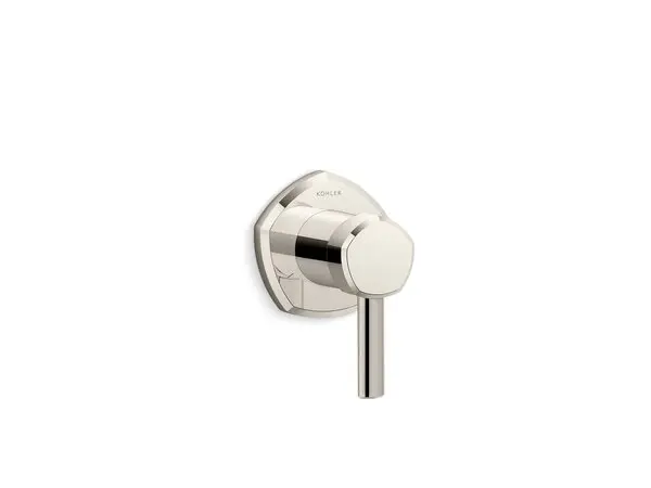 KOHLER Occasion Mastershower Transfer Valve Trim With Lever Handle - Vibrant Polished Nickel