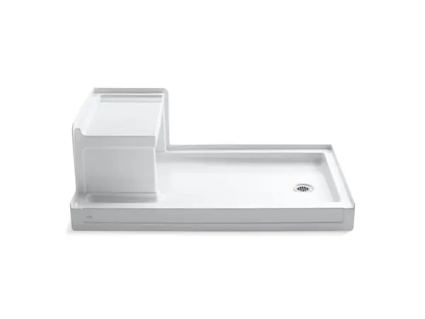 KOHLER Tresham 60" X 36" Alcove Shower Base, Right Drain - One-color