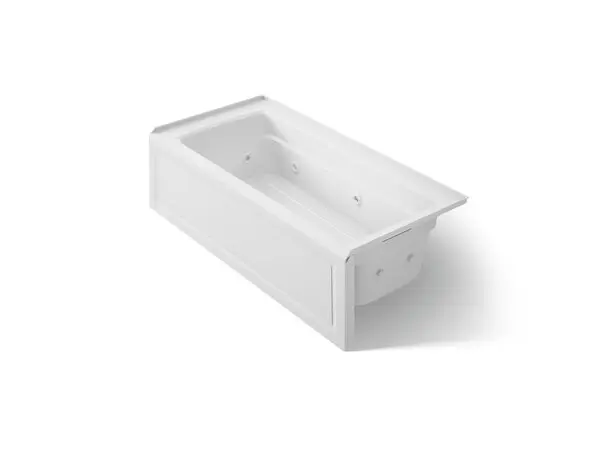KOHLER Archer 66" X 32" Alcove Whirlpool, Right Drain - One-color