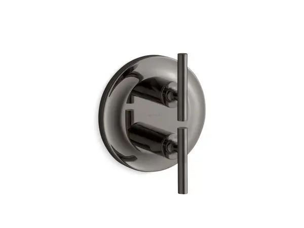 KOHLER Purist Mastershower Temperature And Volume Control Valve Trim - Vibrant Titanium