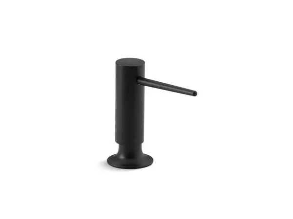 KOHLER Contemporary Design Soap/lotion Dispenser - Matte Black